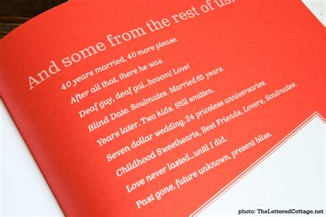 Six Word Love Stories The Lettered Cottage