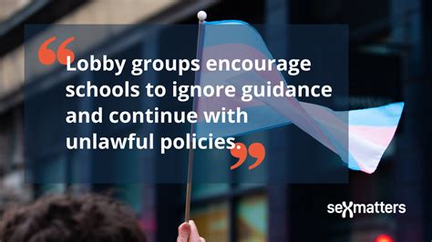 Lobby Groups Tell Schools To Ignore Dfe Guidance Sex Matters