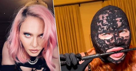 Madonna Laat Monden Openvallen Met Video In Bdsm Outfit Mijn God Wat