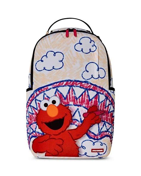 Sprayground Elmos World Dlxr Backpack Luggage And Travel Gear Free Shipping Beyondstyle In