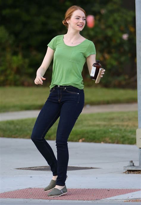 Emma Stone La La Land Set In Los Angeles August 2015 • Celebmafia