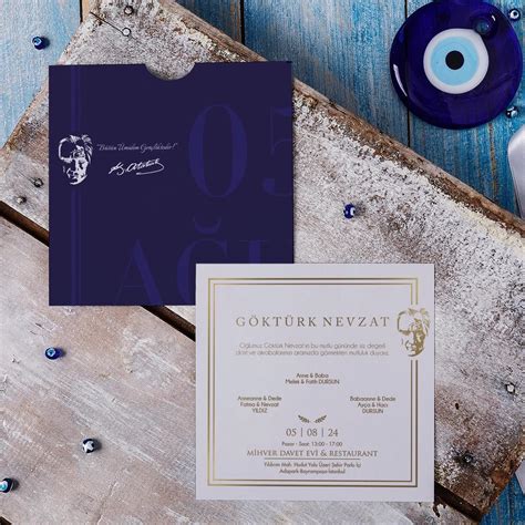 Sünnet Davetiyesi Lainvito Design Davetiye Koleksiyonu