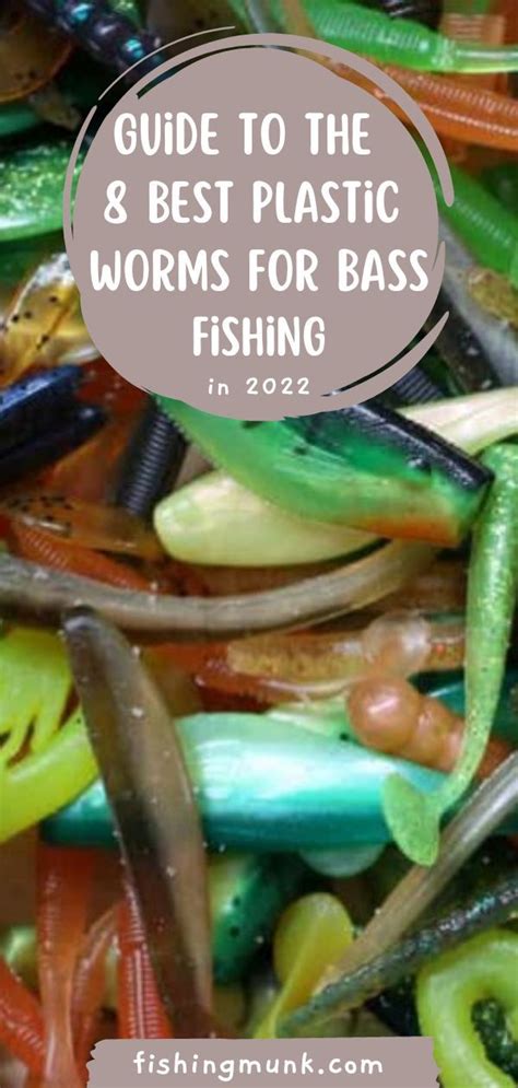 Guide To The 8 Best Plastic Worms For Bass Fishing In 2022 Plastic