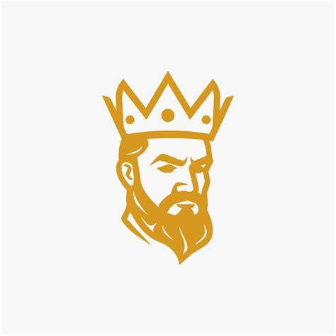 크라운 로고 디자인 터 템플릿 프리미엄 벡터