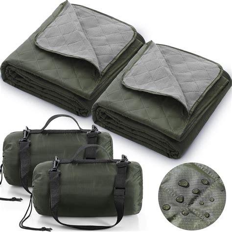 Tranqun 2 Large Outdoor Blanket 78 X 55 Quilted