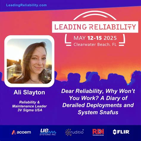 Leading Reliability On Linkedin Leadingreliability2025 Attendee Speaker Reliability Woes Wins