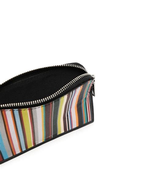 Paul Smith Portemonnaie Mit Signature Streifen Mehrfarbig FARFETCH DE