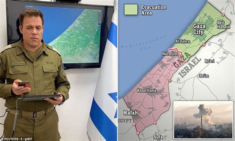 Israel Orders Evacuation Of 11m People From Northern Gaza Daily Mail