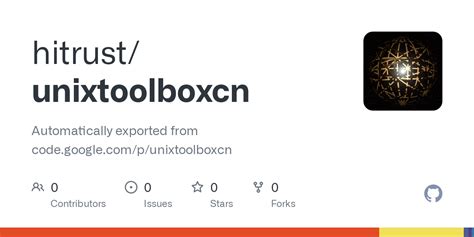 GitHub Hitrust Unixtoolboxcn Automatically Exported From Code Google