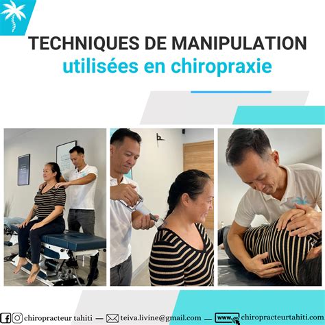 Techniques De Manipulation Utilisées En Chiropraxie Chiropracteur Tahiti