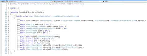 C Mocking A Collection Clusterstate Stack Overflow