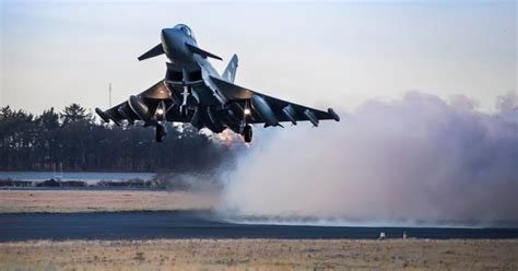 Royal Air Force Typhoons Launch With New Missile Blog Before Flight
