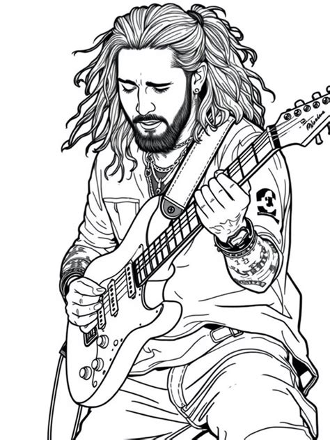 10 Free Printable Post Malone Coloring Pages For Fans