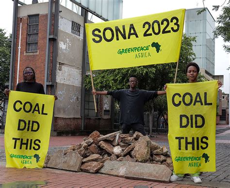 Greenpeace Africa Responds To State Of The Nation Address Greenpeace
