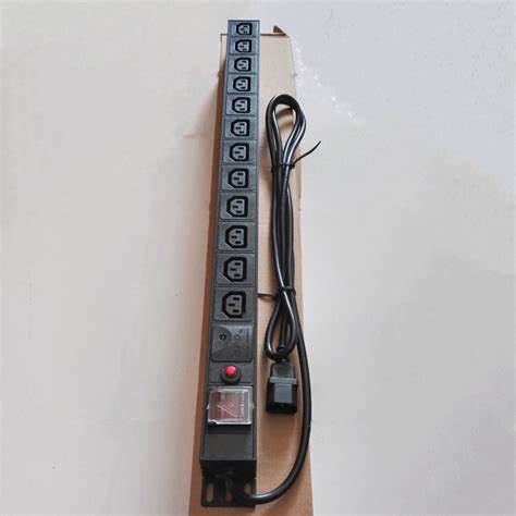 Jual Power Distribution Unit Pdu 12 Hole C13 Switch Surge Protector 16a Shopee Indonesia