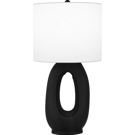 Hampton Bay 215 Inch H 1 Light Matte White Ceramic Table Lamp With Off