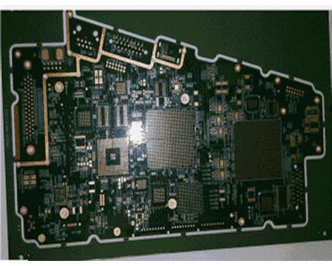 High Density PCB 10 Layers For Industry Control HDI PCB Board HiTech Circuits