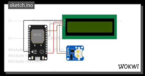 Fecha Y Hora Datalogger Wokwi ESP32 STM32 Arduino Simulator