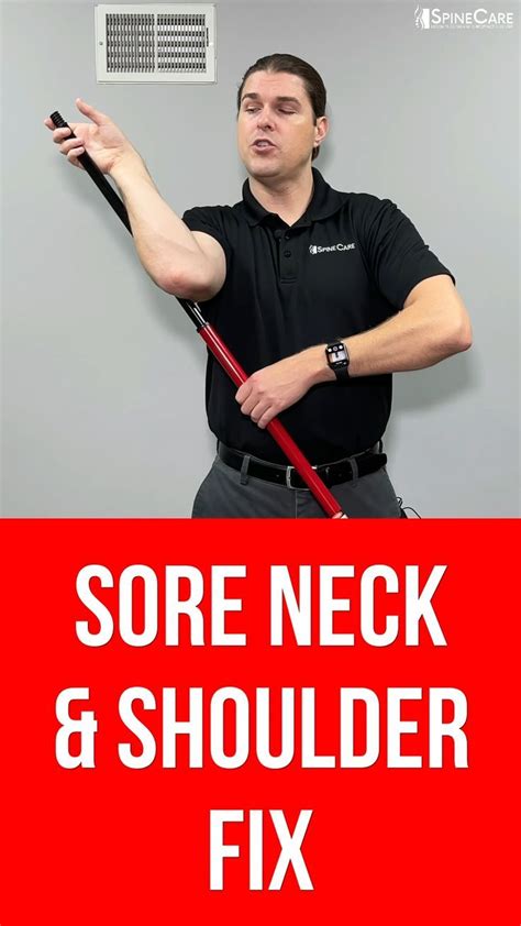 How To Fix A Sore Neck And Shoulders In Seconds Artofit