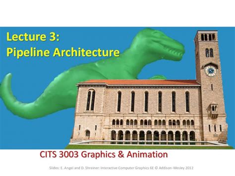 pdf lecture 3 pipeline architecture · pipeline architectures