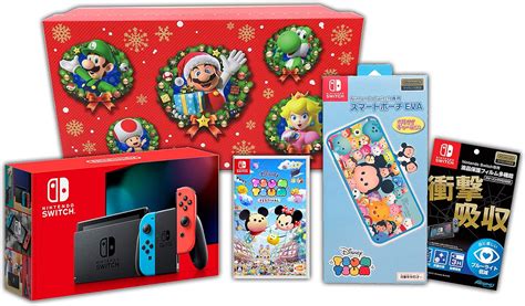 Amazon 【jp限定】＜ニンテンドースイッチ オリジナルギフトセット＞ディズニー ツムツム フェスティバル