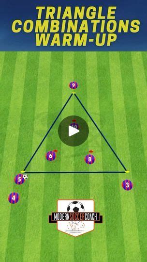 31k Views · 1 2k Reactions ⚽️ Triangle Passing Combinations ⚽️ Soccer Drills Ideas Coach