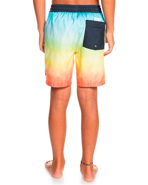 Quiksilver Everyday Faded Logo Vl Yth 15 Swimsuit