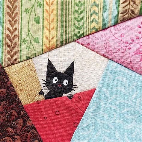 Easy Quilt Patterns Cat How To Piece The Cat City Pattern By Villa