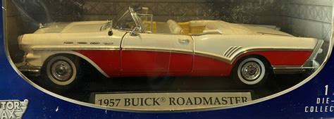 Motor Max 57 Buick Roadmaster Conv 1 18 Big Bills Die Cast