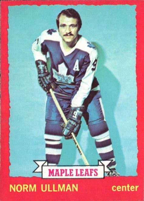 Norm Ullman 1973 74 O Pee Chee 27 Hockey Card Collection