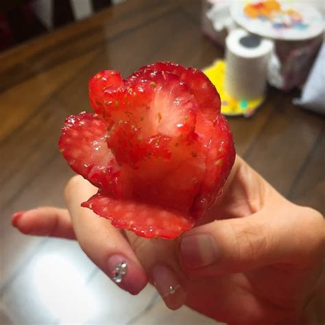 딸기 장미 꽃 만들기 데코 도전 네이버 블로그