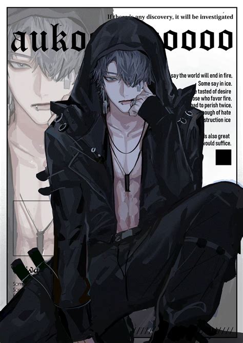 Pin By Bluebell On Villain Oc Dark Anime Guys Cute Anime Guys Anime