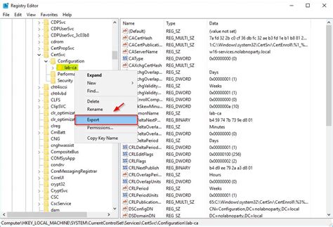 Move Certificate Authority To Another Server Prntbl
