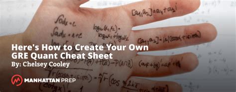 Heres How To Create Your Own Gre Quant Cheat Sheet