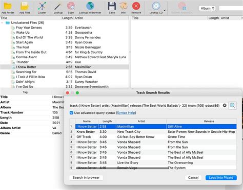 Songs Not Identified By Scan Method But I Can Find Similar Tracks