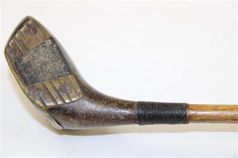 Lot Detail C 1915 Robert Simpson The Matchless Brassie With Shaft Stamp