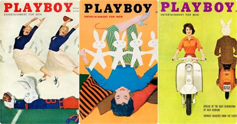 20 Amazing Photos Of Playboy Magazine Covers In The 1950s Vintage