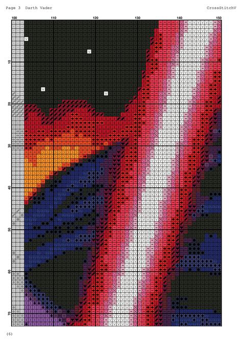 Darth Vader Cross Stitch Pattern Star Wars Cross Stitch Pattern Yoda PDF Cross Stitch Chart