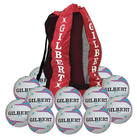 Gilbert® Apt Netball Size 4 Pack Of 12 Davies Sports