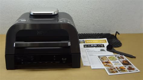 Ninja Foodi Dg551 Smart Xl 6 In 1 Countertop Indoor Grill W Smart