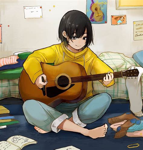 Pixiv好看的插画师サコ的房间室内插画图片 Bobopic