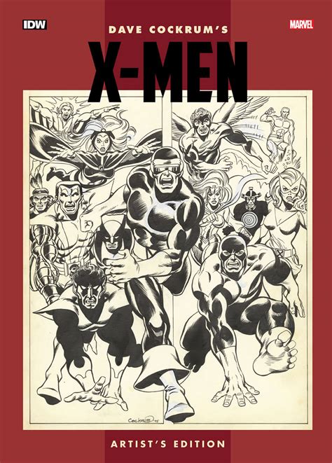 Dave Cockrums X Men Artists Edition Idw Publishing