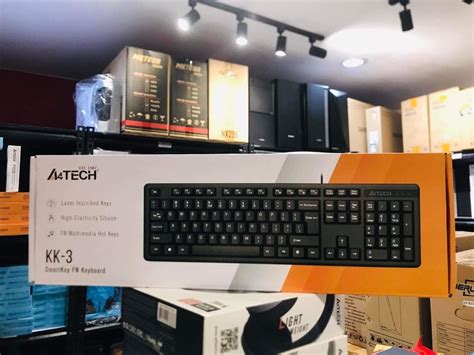 A4tech Kk 3 Wired Keyboard Black Usb Computers And Tech Parts
