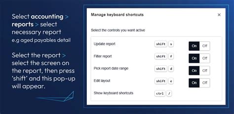 Xero Report Shortcuts Blue Amber Bookkeeping