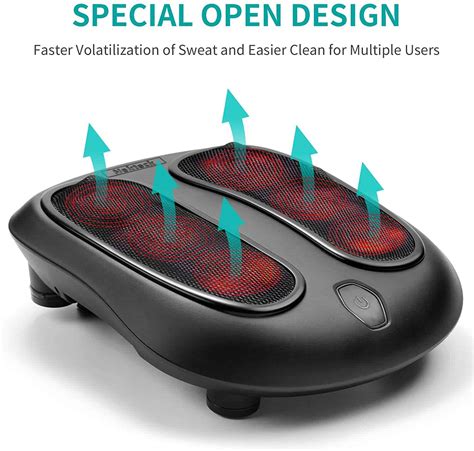 Nekteck Foot Massager With Heatnekteck Foot Massager With Heat Shiatsu Heated Electric Kneading