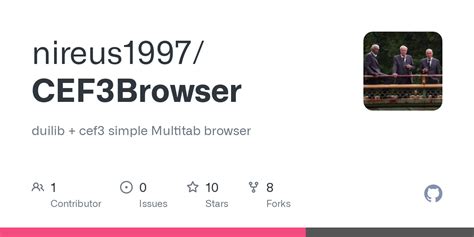 Github Nireus1997cef3browser Duilib Cef3 Simple Multitab Browser