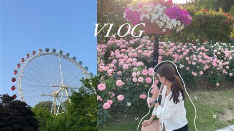 Vlog 직장인브이로그 출근룩 에버랜드 장미 축제🌹7일동안 나의 데일리룩⭐️일상 자라 • 선데이업 • 폴로 • 투티에 Youtube