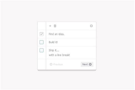 Simple To Do List CSS Demo Bypeople