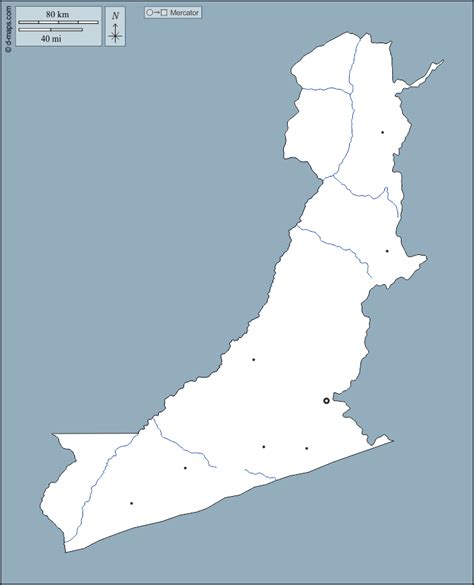 Eastern Free Map Free Blank Map Free Outline Map Free Base Map