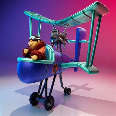 Klunk Airplane 3d Model 3d Printable Cgtrader